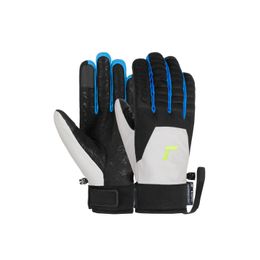 Reusch Damen Skihandschuhe "Raptor R-TEX XT TOUCH-TEC"schwarz, weiß, Gr. 10, mehrfarbig, 92% Polyester, 3% Polyamid, 3% Polyurethan, 2% Elasthan,