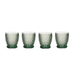 Villeroy & Boch VILLEROY & BOCH Whiskyglas "Becher Boston Coloured 330 ml 4er Set", grün, Trinkgefäße