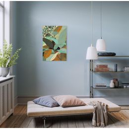 Leinwandbild Komar, B:40cm, bunt, Holz, Papier, Wohnzimmer, Bilder, "Hymn to Nature - Gr&ouml;&szlig;e 40 x 60 cm", Keilrahmenbild mi Echtholzrahmen