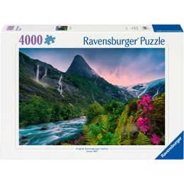 Ravensburger Kinder Puzzle "Atemberaubende Bergstimmung", bunt, B:138cm H:92cm, Puzzles, Made in Germany