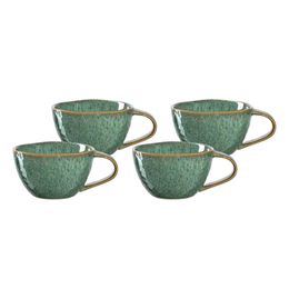 Leonardo Tasse "Tassen Matera 290 ml 4er Set", grün, Trinkgefäße