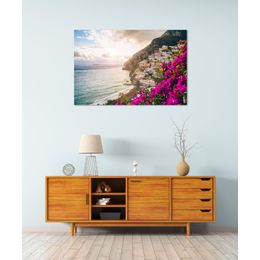Acrylglasbild queence, B:80cm H:60cm, pink, Acrylglas, Bilder, "Ella", Fine Art-Print in Galeriequalit&auml;t