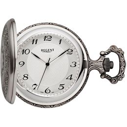 Regent Uhren REGENT Damen Taschenuhr "P722", silber, Taschenuhren, Herrenuhr, Handaufzug, Acrylglas