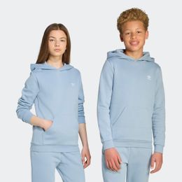 Mädchen Kapuzensweatshirt "HOODIE", blau, Gr. 170, adidas originals, Obermaterial: 70% Baumwolle, 30% Polyester, Sweatshirts