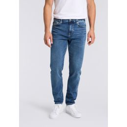 BOSS Orange Herren Regular-fit-Jeans "Re Maine", blau, Gr. 34, unifarben, Denim/Jeans, Obermaterial: 79% Baumwolle, 10% Polyester, 10% Viskose, 1%