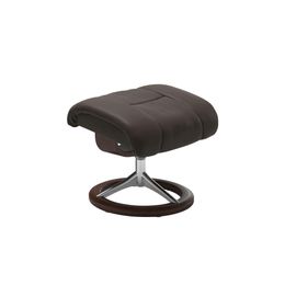 stressless "Reno" Set, Relaxsessel mit Hocker, mit Hocker, mit Signature Base, Gr&ouml;&szlig;e S, M & L, Gestell Braun
