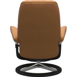 Relaxsessel stressless, B:82cm H:102cm T:72cm, braun, Leder BATICK: BATICK ist ein leicht korrigiertes, durchgef&auml;rbtes und genarbtes M&ouml;belleder, bei