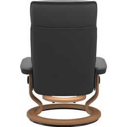 Relaxsessel stressless, B:87cm H:101cm T:78cm, grau, Leder BATICK: BATICK ist ein leicht korrigiertes, durchgef&auml;rbtes und genarbtes M&ouml;belleder, bei
