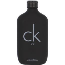 Calvin Klein Herren Eau de Toilette "Be", 200ml, schwarz, Parfüms, mit Mandarin und Minze