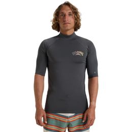 Billabong Herren Funktionstop "Know The Feeling", grau, Gr. M, 85% Polyester, 15% Elasthan, Tops