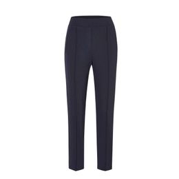 GOLDNER Damen Schlupfhose "Kurzgr&ouml;&szlig;e Damen-Schlupfhose SARA mit Stretchkomfort", blau, Gr. 19, Obermaterial: 50% Polyamid PA. 45% Viskose CV. 5%