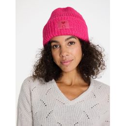 LIEBLINGSST&Uuml;CK LIEBLINGSST&Uuml;CK Damen Beanie "Damen-Strickm&uuml;tze"830, lovely pink, Wollmischung, M&uuml;tzen, mit Woll-Anteil