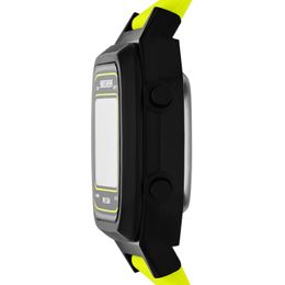 Skechers Herren Chronograph "FISKE", gelb, Armbanduhren, Quarzuhr, Armbanduhr, Herrenuhr, Silikonarmband, digital, Tag