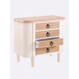 Kommode HEINE HOME, B:65cm H:60,5cm T:38cm, wei&szlig;, MDF, Sideboards