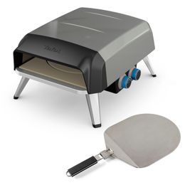 Tefal Pizzaofen "Pizza Pronto, kompakter Gaspizzaofen f&uuml;r Zuhause, schnelles Vorheizen", B:59cm H:27cm T:40cm, schwarz, Pizza&ouml;fen, 360 drehender