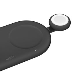 Belkin Ladestation "BOOSTCHARGE Tragbares USB-C Apple Watch-Ladegerät", B:10,1cm H:9,91cm T:2,67cm, schwarz, Ladegeräte