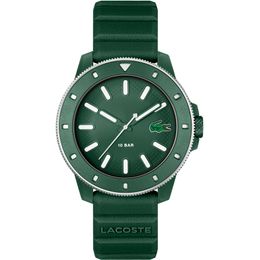 Lacoste Herren Quarzuhr "Lacoste.12.12 SCUBA", grün, Armbanduhren, Armbanduhr, Herrenuhr, Silikonarmband, analog