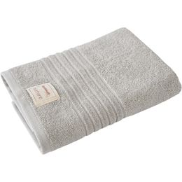Handtuch Dyckhoff, B:50cm L:100cm, silber, Frottier, Obermaterial: 100% Baumwolle, Handt&uuml;cher, "Nature"