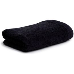 M&ouml;ve Handt&uuml;cher M&Ouml;VE, B:50cm L:100cm, schwarz, Walkfrottee, Baumwolle, Badezimmer, Handt&uuml;cher, "Superwuschel", Handtuch mit Bord&uuml;re, 100% Premium Cotton
