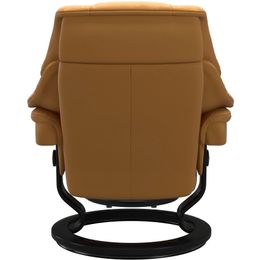 stressless "Reno" Set, Relaxsessel mit Hocker, mit Hocker, mit Classic Base, Gr&ouml;&szlig;e S, M & L, Gestell Schwarz