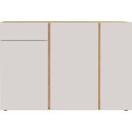 Sideboard Germania, B:152cm H:103cm T:43cm, braun, Wohnzimmer, Sideboards, "Mesa", Breite 152 cm mit Glasfronten