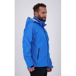 LPO Herren Softshelljacke "ELLIOT PEAK III MEN", blau, Gr. M, 96% Polyester; 4% Elasthan, Jacken, auch in Gro&szlig;en Gr&ouml;&szlig;en erh&auml;ltlich