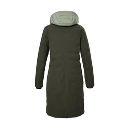 G.I.G.A. by Killtec Damen Parka "GW 2 WMN PRK", gr&uuml;n, Gr. 36, G.I.G.A. DX BY KILLTEC, Oberstoff 1: 100% Polyester (recycelt)/ Oberstoff 2: 100% Polyester, Futter: 100%