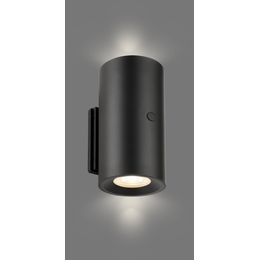 LED Wandleuchte "MISY 3942015"matt, schwarz, Briloner Leuchten, Leuchten