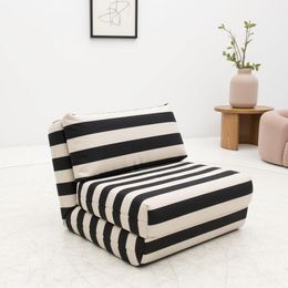 Sessel, B:88cm H:73cm T:98cm, schwarz, LeGer Home by Lena Gercke, 100% Polyester, Wohnzimmer, Sessel, "Amara", Schlafsessel ausklappbar, Bettsessel,