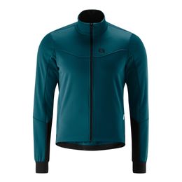 Gonso Herren Fahrradjacke "SILVES", blau, Gr. S, 100% Polyester, Jacken, Winddicht, wasserabweisend, hohe W&auml;rmeisolation