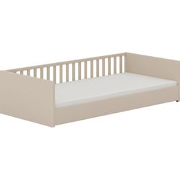 Kinderbett Paidi, B:97,6cm H:50,8cm L:205,6cm, beige, Betten, "LITTLE FLO, vom Baby bis zum Teeni, in mehreren Farben und Breiten", umbaubar zum