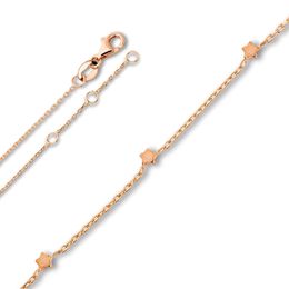 ONE ELEMENT Damen Silberarmband "Armband Rundankerkette aus 925 Silber 19 cm", 19, Silber 925 (Sterlingsilber), silber, Silber 925 (Sterlingsilber),