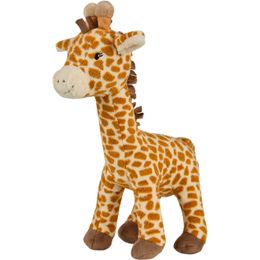 Sterntaler Kinder Kuscheltier "Giraffe Kaya L", braun, Baumwolle, Polyester, H:33cm, Plüschfiguren, mit Rassel