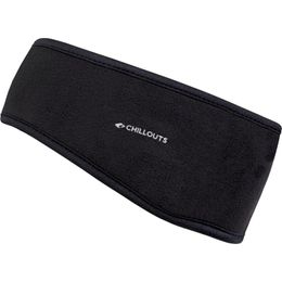 Chillouts Damen Stirnband "Freeze Fleece Headband", schwarz, unifarben, Fleece, Kunstfaser, Mützen, Wärmend und anschmiegsam