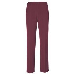 GOLDNER Damen Schlupfhose "Edle Professlan-Schlupfhose MARTHA", rot, Gr. 38, Obermaterial: 62% Polyester PES. 32% Viskose CV. 6% Elasthan EL., Hosen