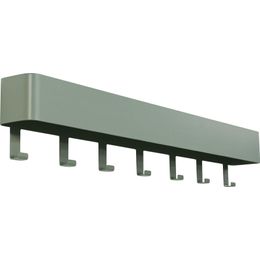 Garderobenhalter SPINDER DESIGN, B:72cm H:12cm T:7,5cm, gr&uuml;n, Metall, Garderobenhalter, "Dax Play", Metall, Breite 72 cm