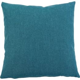 G&ouml;zze Dekokissen G&Ouml;ZZE, B:40cm L:40cm, blau, Polyester, Dekokissen_Sitzkissen_Kissenh&uuml;llen, "Milano", mit Rei&szlig;verschluss, Kissenh&uuml;le ohne F&uuml;llung, 2 St&uuml;ck