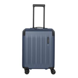 Travelite Damen Hartschalen-Trolley "DYNAMIIC, verschiedene Größen und Farben", blau, ABS, unifarben mit Farbeinsätzen, Koffer, Hartschalen-Koffer