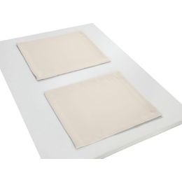Platzset WIRTH, B:40cm L:35cm, beige, Obermaterial: 100% Polyester, Platzsets, "Umea"