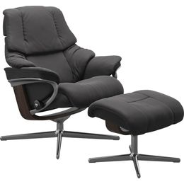 Relaxsessel stressless, B:92cm H:100cm T:80cm, grau, Leder PALOMA: PALOMA ist ein durchgef&auml;rbtes Semianilin-M&ouml;belleder mit nat&uuml;rlicher Narbung.,