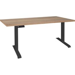 M&auml;usbacher Schreibtisch M&Auml;USBACHER, B:180cm, schwarz, B&uuml;ro, Tische, "Big System Office", Breite 180 cm, elektrisch h&ouml;henverstellbar