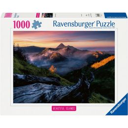 Ravensburger Kinder Puzzle "Beautiful Islands, Stratovulkan Bromo, Indonesien?", bunt, B:70cm H:50cm, Puzzles, Made in Germany