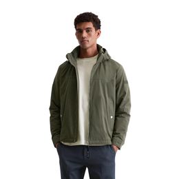 Marc O'Polo MARC O'POLO Herren Outdoorjacke "aus wasserabweisendem Technical Poly Cotton", braun, Gr. S, unifarben, Obermaterial: 47% Polyester, 42% Baumwolle,