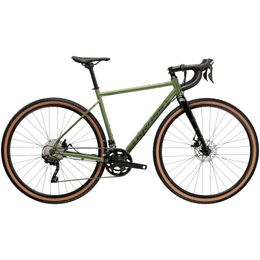 KROSS Gravelbike "KROSS Gravelbike Esker 4.0 28" gr&uuml;n", 51cm, 28 Zoll (71,12cm) hinten: 28 Zoll (71,12cm), gr&uuml;n, Fahrr&auml;der