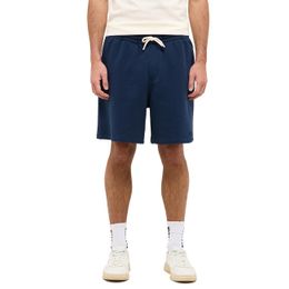 Mustang Herren Shorts "Herren Style Trenton", blau, Gr. XL, unifarben, Sweatware, 100% Baumwolle, Hosen