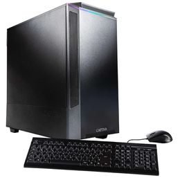 Captiva Business-PC "Workstation I75-777", ohne Betriebssystem, 64 GB RAM 1.000 GB SSD, schwarz, Desktop-PCs
