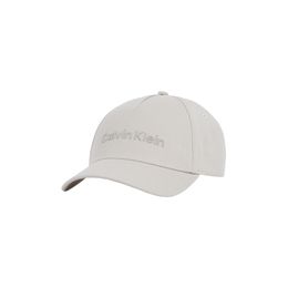 Calvin Klein Herren Baseball Cap "CK MUST BB CAP", grau, Baumwolle, Caps, mit Logoschriftzug