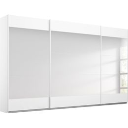 Schwebetürenschrank Rauch, B:316cm H:210cm T:62cm, weiß, Holzwerkstoff, Schränke, "Kleiderschrank Schrank Garderobe Wäscheschrank Ankleide MALIBU",