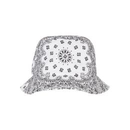 Flexfit Damen Flex Cap "Flexfit Accessoires Bandana Print Bucket Hat"wei&szlig;, 100% Baumwolle, Caps