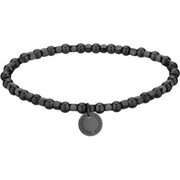Damen Armband "Schmuck Geschenk Edelstahl Armkette", 17cm, Edelstahl, schwarz, Liebeskind Berlin, Edelstahl, Armb&auml;nder
